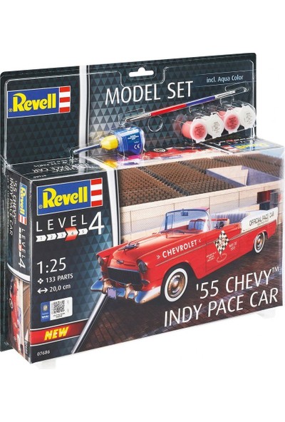 Adore Oyuncak 67686 Revell, Model Set 55 Chevy Indy Adore Oyuncak 67686 Revell, Model Set 55 Chevy Indy
