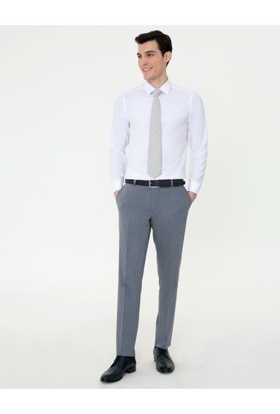 Pierre Cardin Açık Lacivert Slim Fit Pantolon 50253486-VR059