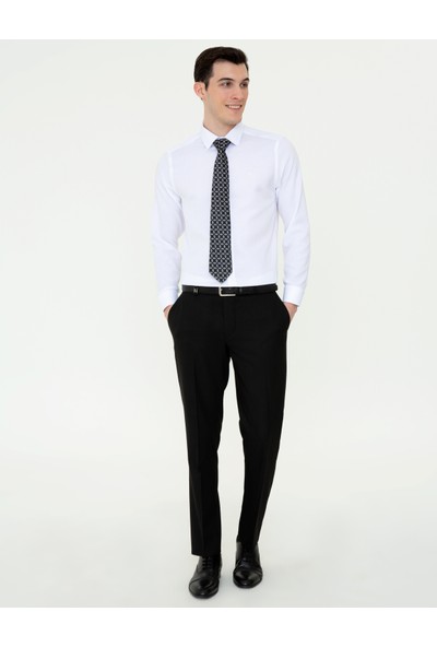 Pierre Cardin Siyah Slim Fit Pantolon 50253569-VR046
