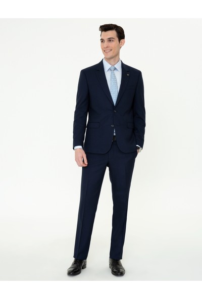 Pierre Cardin Lacivert Slim Fit Takım Elbise 50254268-VR033