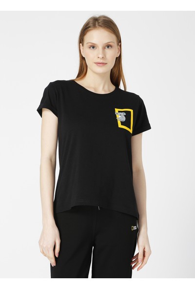 National Geographic T-Shirt, Xl, Siyah