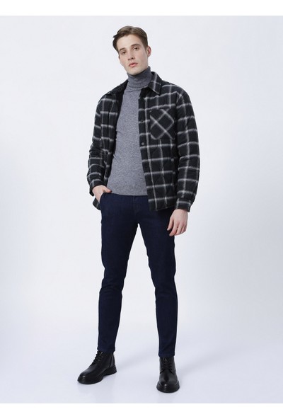 Fabrika Clk 01 Normal Bel Standart Kalıp Düz Mavi Erkek Denim Pantolon Fabrika Clk 01 Normal Bel Standart Kalıp Düz Mavi Erkek Denim Pantolon