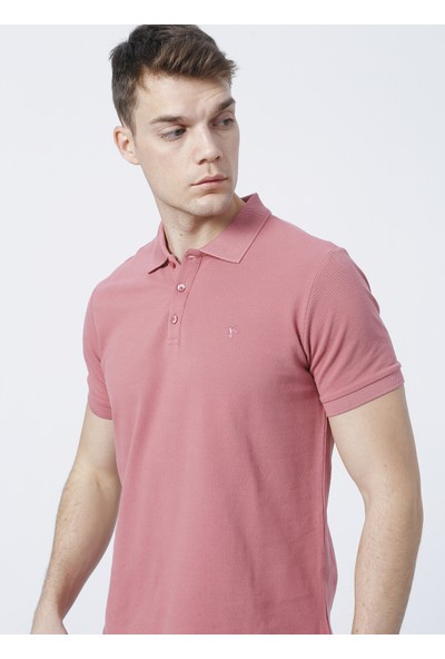 Fabrika Comfort Nobro K Cepsiz Polo Yaka Kısa Kollu Regular Fit Düz Gül KurusuErkek Polo T-Shirt Fabrika Comfort Nobro K Cepsiz Polo Yaka Kısa Kollu Regular Fit Düz Gül KurusuErkek Polo T-Shirt