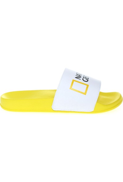 National Geographic Avaya Beyaz Kadın Plaj Terliği