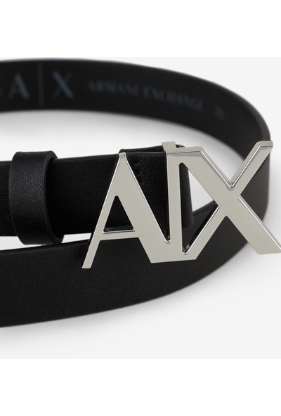 Armani Exchange Siyah Kadın Kemer