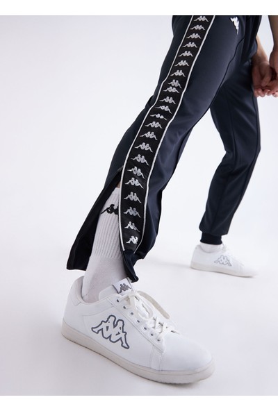 Kappa 341E6DWCBW M 222BANDA Rastoria Slim Normal Bel Dar Paça Slim Fit Düz Siyah Erkek Eşofman Altı Kappa 341E6DWCBW M 222BANDA Rastoria Slim Normal Bel Dar Paça Slim Fit Düz Siyah Erkek Eşofman Altı