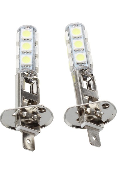 Shuai Yan 2 Adet Oto Işık Far Lambası H1 Beyaz 13 Smd 5050 LED Çipleri (Yurt Dışından) Shuai Yan 2 Adet Oto Işık Far Lambası H1 Beyaz 13 Smd 5050 LED Çipleri (Yurt Dışından)
