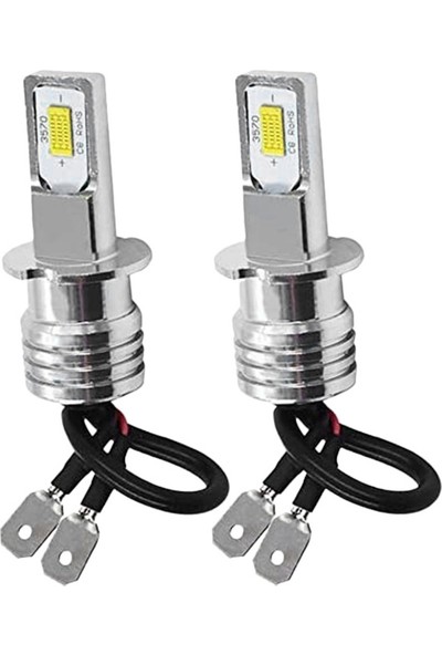 Shuai Yan 2x H3 Süper Parlak LED Far Sis Lambası Sürüş Lambası Ampul Kiti 6000K Beyaz 100W (Yurt Dışından) Shuai Yan 2x H3 Süper Parlak LED Far Sis Lambası Sürüş Lambası Ampul Kiti 6000K Beyaz 100W (Yurt Dışından)