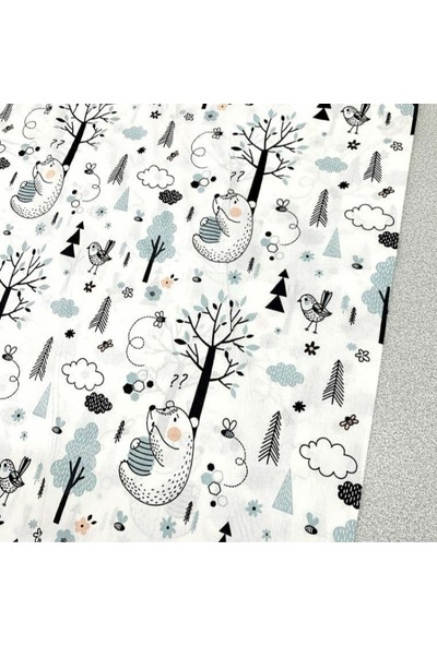 Pınarçeyiz Hayvanlı Ve Çiçekli Tek Kişilik Çarşaf Ve Yastık Kılıfı Takımı