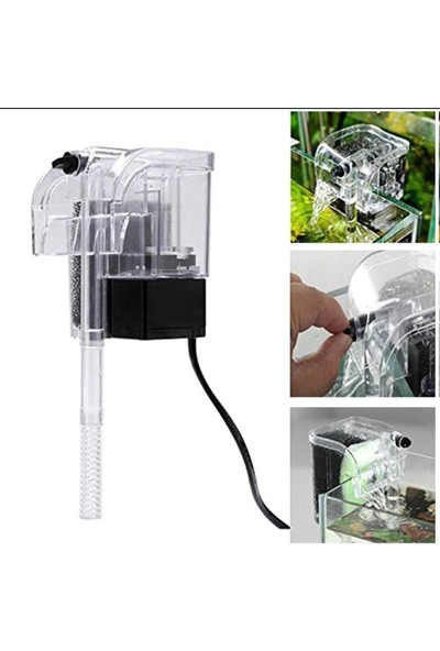 Akvaryum Şelale Filtreli Havalandırma Pompası