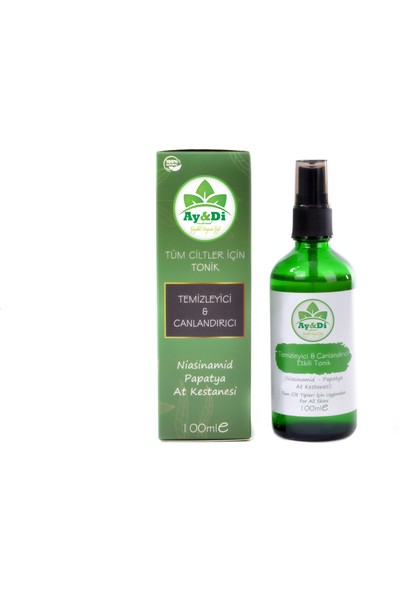 Ay&Di Natural Temizleyici &canlandırıcı &gözenek Sıkılaştırıcı Etkili Tonik