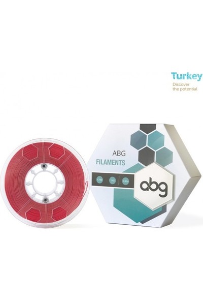 Abg Kırmızı Pla Filament 1.75 mm Abg Kırmızı Pla Filament 1.75 mm