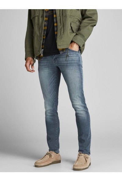 Jack & Jones Jack Jones Glenn Model Dar Kesim Erkek Kot Pantolon 12190837 Jack & Jones Jack Jones Glenn Model Dar Kesim Erkek Kot Pantolon 12190837