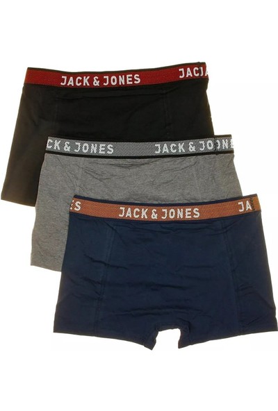 Jack & Jones Jack Jones Süper Confort 3 'lü Boxer 12172922