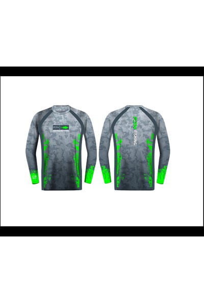 Fujin Camo Green Performance T-Shirt