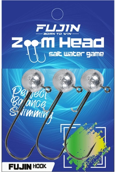 Fujin Zoom Head #3/0 Jighead Fujin Zoom Head #3/0 Jighead