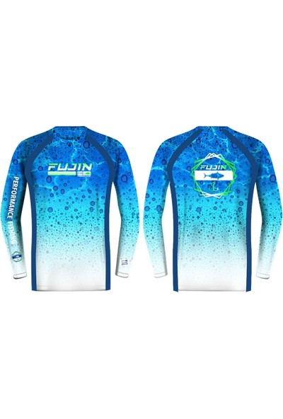 Fujin Ocean Blue Performance T-Shirt
