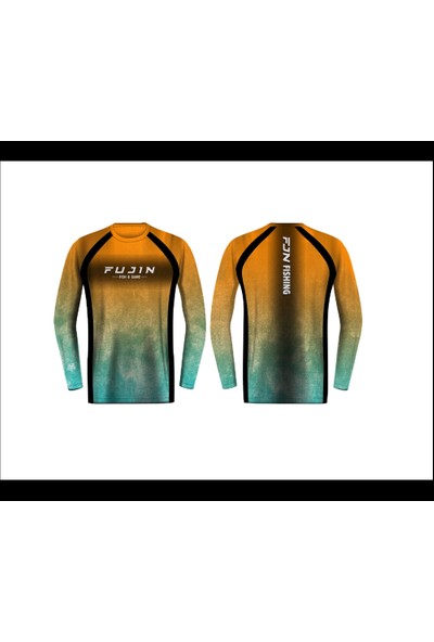 Fujin Aqua Orange Performance T-Shirt