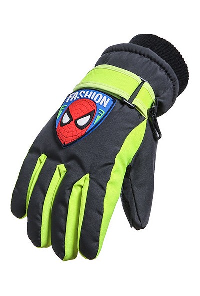 Tulipa Kayak Eldiveni Çocuk Sıcak Rüzgar Geçirmez Eldivenler (Yurt Dışından)