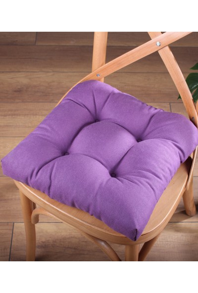 Altın Pamuk Altınpamuk Sandalye Minderi Düğme Dikişi Detaylı 40X40CM Bağcıklı Altın Pamuk Altınpamuk Sandalye Minderi Düğme Dikişi Detaylı 40X40CM Bağcıklı