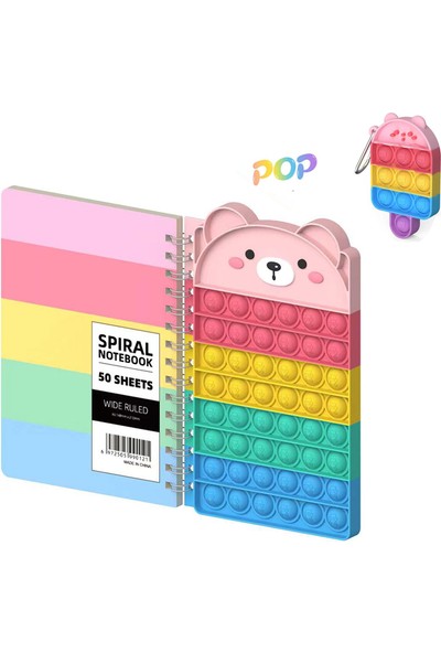 Tianyeda Pop Defter Pop Bubble Fidget Notebook Pop Fidget Oyuncaklar Stresi Azaltan Defter Tianyeda Pop Defter Pop Bubble Fidget Notebook Pop Fidget Oyuncaklar Stresi Azaltan Defter