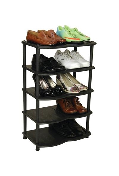 Mcm Homecare 5 Katlı Siyah Ayakkabılık 714722 Mcm Homecare 5 Katlı Siyah Ayakkabılık 714722