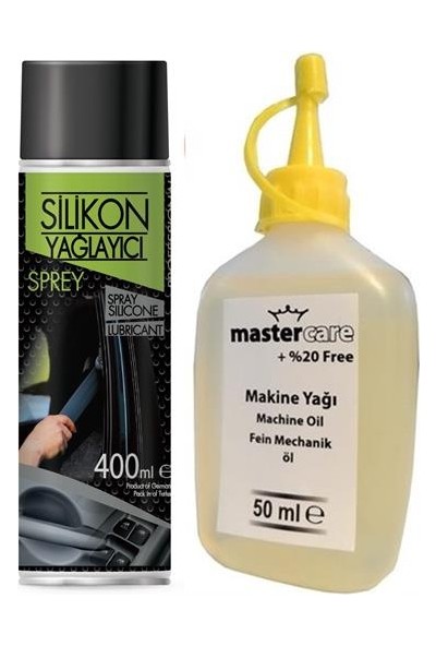 Mcm Transformacıon Silikon Yağlayıcı Sprey Makine Yağı Seti Mcm Transformacıon Silikon Yağlayıcı Sprey Makine Yağı Seti