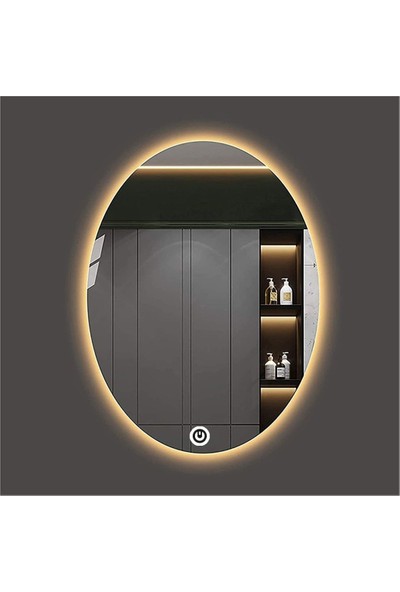 Global Led Mirror 80X100 cm Dokunmatik Tuşlu Elips Ledli Ayna Banyo Aynası Dekoratif Ayna Boy Ayna Salon Duvar Ayna Global Led Mirror 80X100 cm Dokunmatik Tuşlu Elips Ledli Ayna Banyo Aynası Dekoratif Ayna Boy Ayna Salon Duvar Ayna