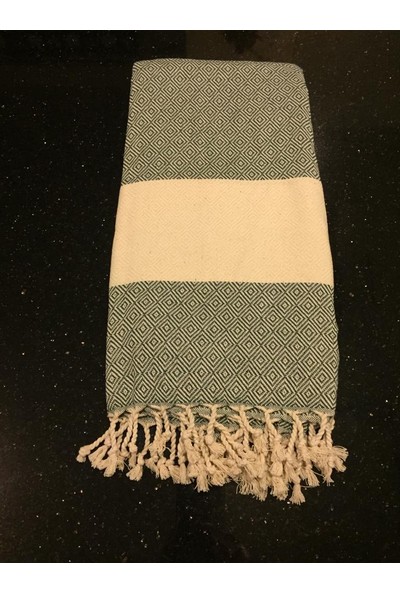 Gülruli Buldan Peştemal Koyu Yeşil