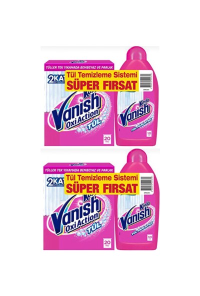 Kosla Gold Tül Temizleyici Toz 450 gr + Parlatici 450 ml 2li