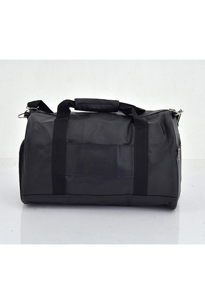 F50 Silindir Spor & Seyahat Çantası Omuz & El Askılı Yan Ayakkabı Bölmeli