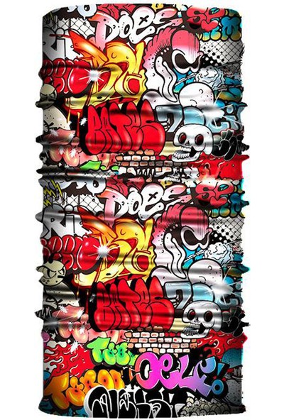 Knmaster Buff Red Graffiti Bisiklet Motosiklet Outdoor Çok Amaçlı Bandana Boyunluk Knmaster Buff Red Graffiti Bisiklet Motosiklet Outdoor Çok Amaçlı Bandana Boyunluk