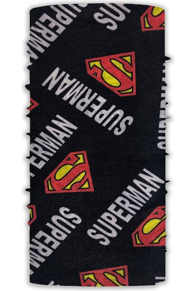 Knmaster Buff Superman Bisiklet Motosiklet Outdoor Çok Amaçlı Bandana Boyunluk