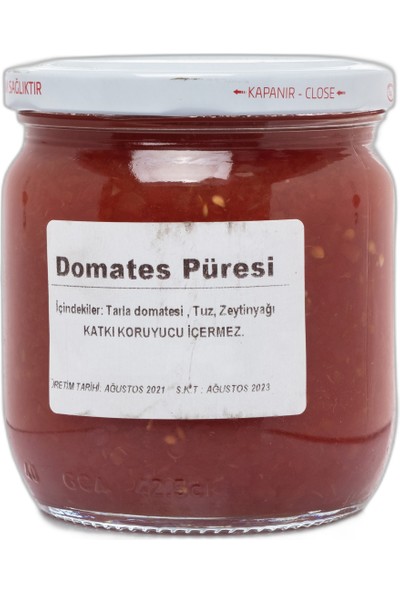 Köy Yakası Domates Rendesi Yaz Domatesinden Doğal