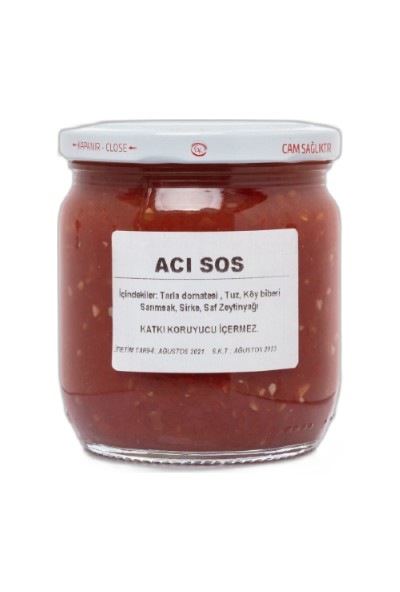 Köy Yakası Acı Sos Anne Elinden Köy Yakası Acı Sos Anne Elinden