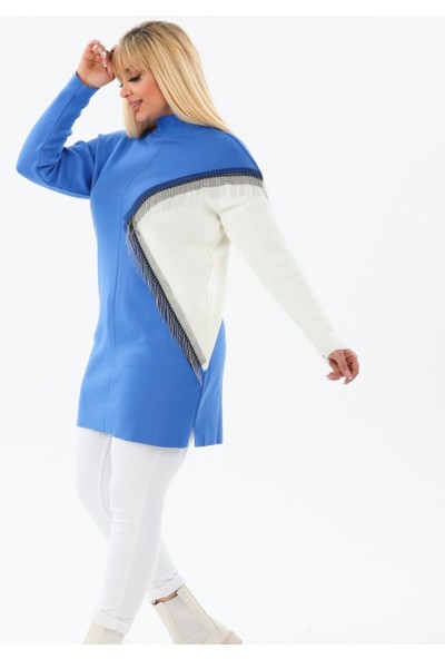 Akbaşlar Tekstil Zincirli Bayan Kazak