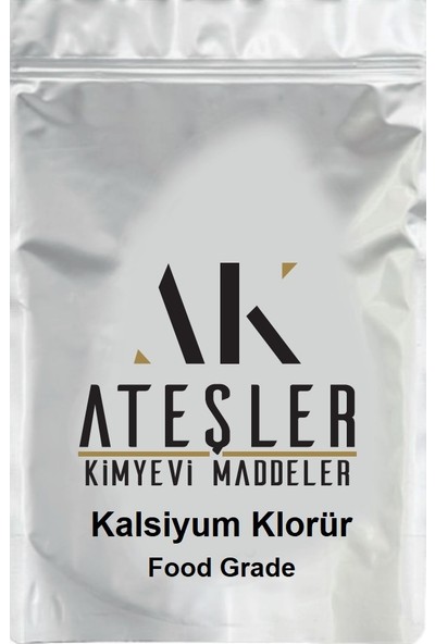 Ateşler Kimyevi Kalsiyum Klorür (Food Grade) Ateşler Kimyevi Kalsiyum Klorür (Food Grade)