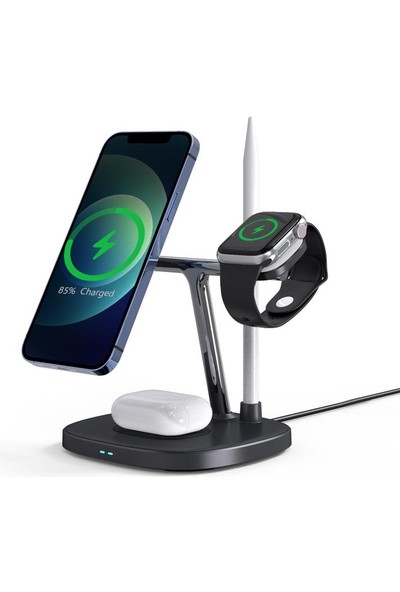 AktarMobile 4 In 1 Kablosuz Şarj Standı iPhone & Airpods & Apple Watch & 1st Gen Pencil Wireless Şarj Istasyonu AktarMobile 4 In 1 Kablosuz Şarj Standı iPhone & Airpods & Apple Watch & 1st Gen Pencil Wireless Şarj Istasyonu