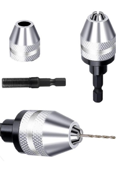 Depomega Bits Girişli Aletler Matkap Için Anahtarsız Mandren 0.5-4 mm Mandrel Depomega Bits Girişli Aletler Matkap Için Anahtarsız Mandren 0.5-4 mm Mandrel