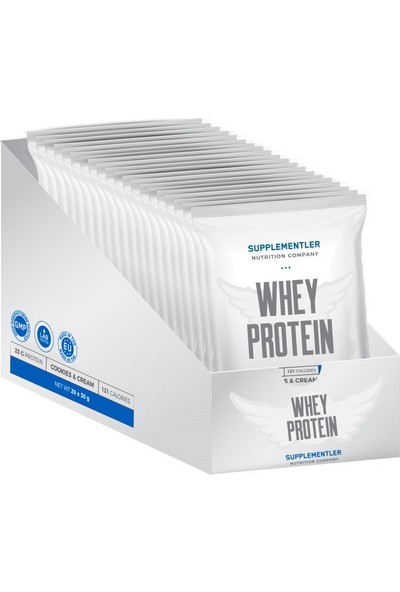 Supplementler Whey Protein 30 gr Tek Kullanımlık 20 Adet Kurabiye Supplementler Whey Protein 30 gr Tek Kullanımlık 20 Adet Kurabiye