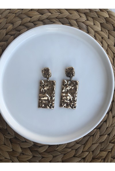 Zehra Bijuteri Tasarım Plaka Küpe