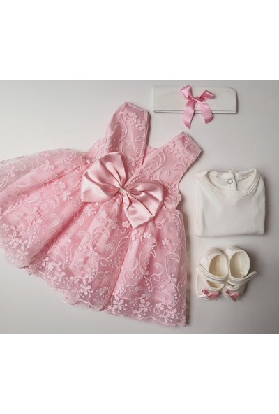 Pileki Butik Kız Bebek Mevlüt Elbisesi Yenidoğan Prenses Elbise Pileki Butik Kız Bebek Mevlüt Elbisesi Yenidoğan Prenses Elbise