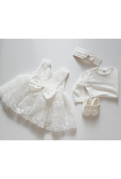 Pileki Butik Kız Bebek Mevlüt Elbisesi Yenidoğan Prenses Elbise Pileki Butik Kız Bebek Mevlüt Elbisesi Yenidoğan Prenses Elbise