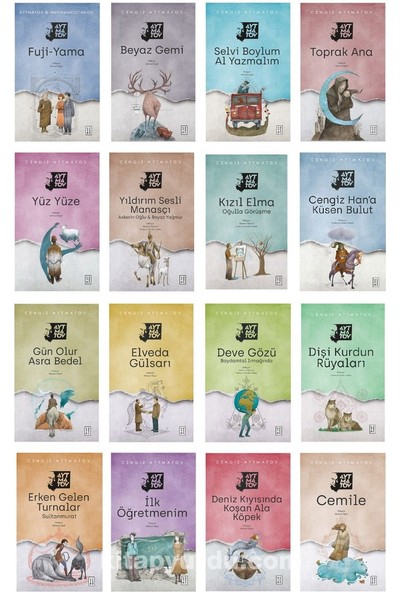 Cengiz Aytmatov Seti (16 Kitap) -Cengiz Aytmatov