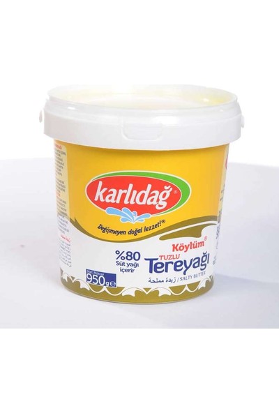Karlıdağ Tereyağ 950 gr Karlıdağ Tereyağ 950 gr