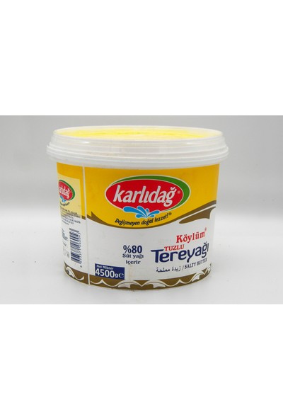 Karlıdağ Tereyağ 4,5 kg Karlıdağ Tereyağ 4,5 kg