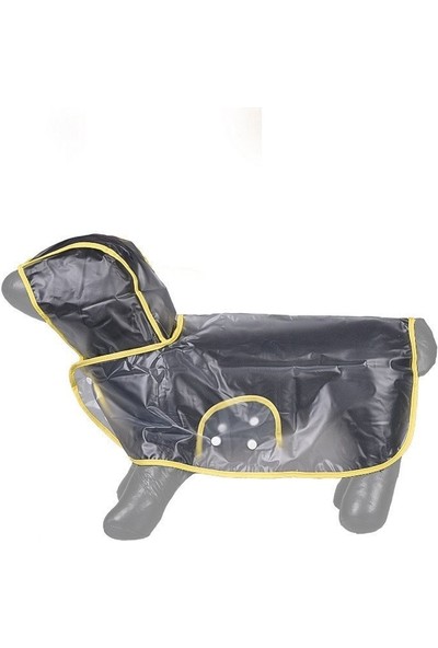 Trdeikons Köpek Yağmurluğu -Sarı - (Medium)