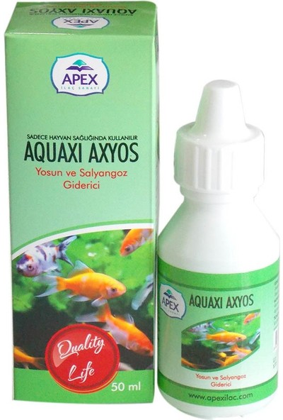 Trdeikons Akvaryum Yosun ve Salyangoz Giderici - Apex Axyos