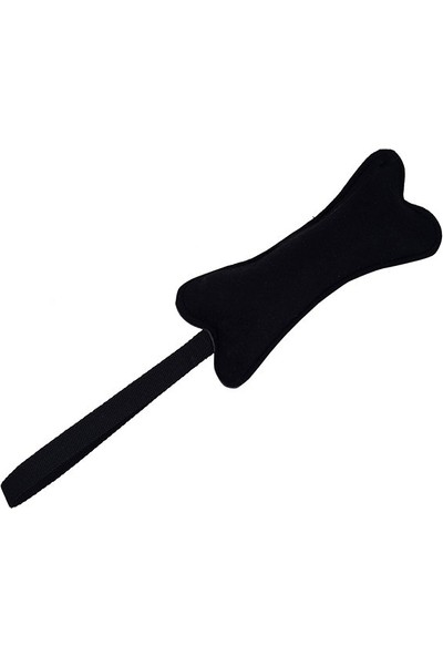 Actirex Sade Kemik Şeklinde Isırma Yastığı Siyah 10X30 cm Actirex Sade Kemik Şeklinde Isırma Yastığı Siyah 10X30 cm