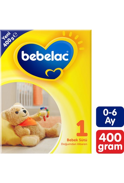 Bebelac 1 Devam Sütü 400 gr 0-6 Ay Bebelac 1 Devam Sütü 400 gr 0-6 Ay
